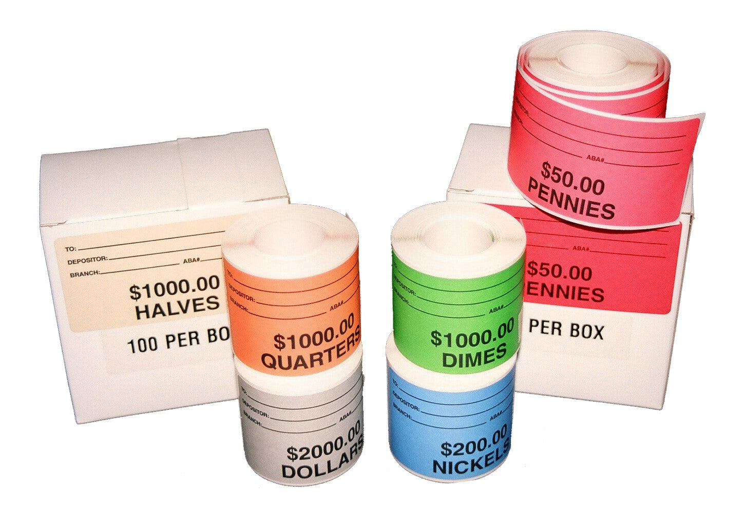 Coin ID Labels for CoinLok Bags - A. Rifkin Co.